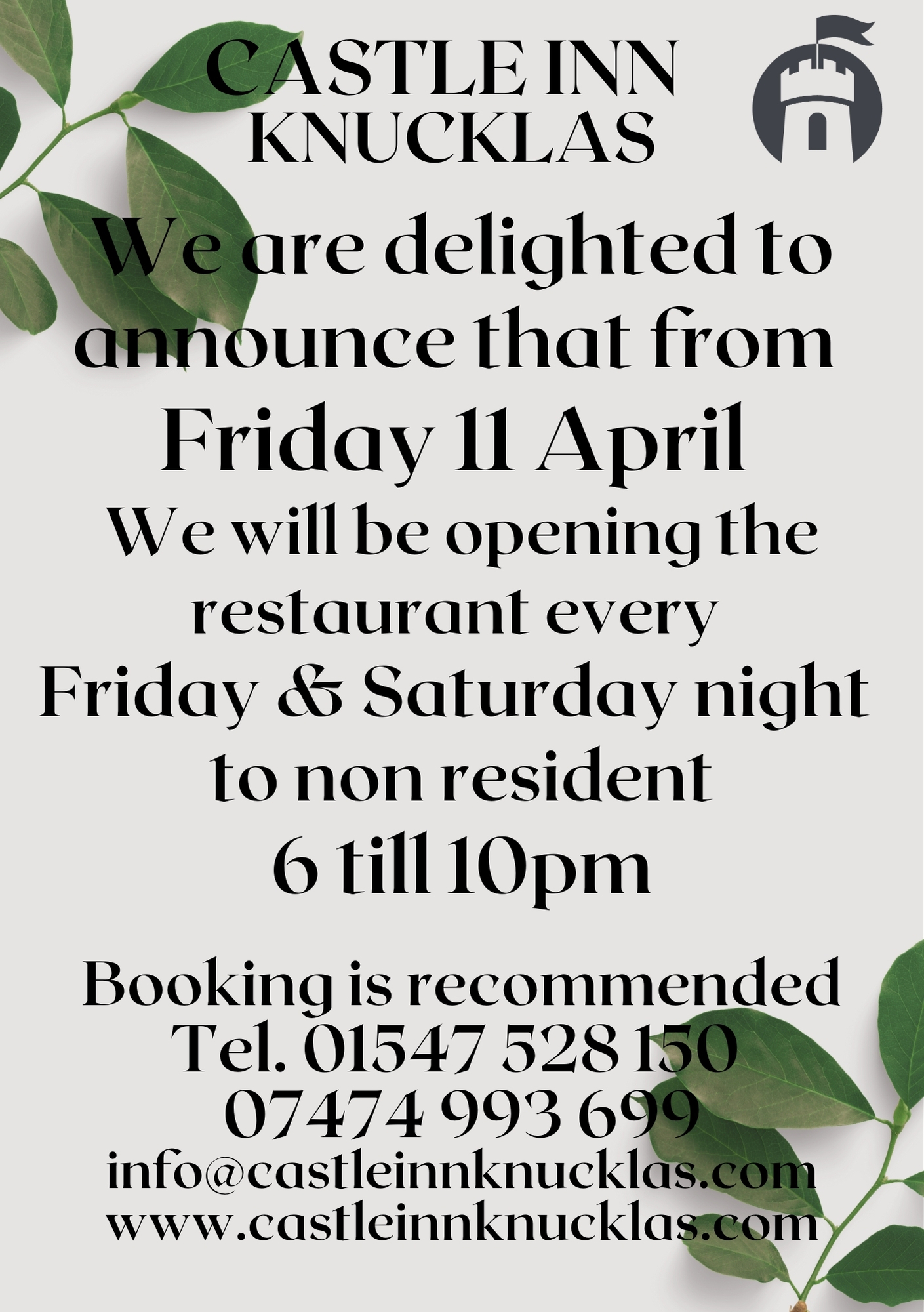 What’s On - The Castle Inn, Knucklas